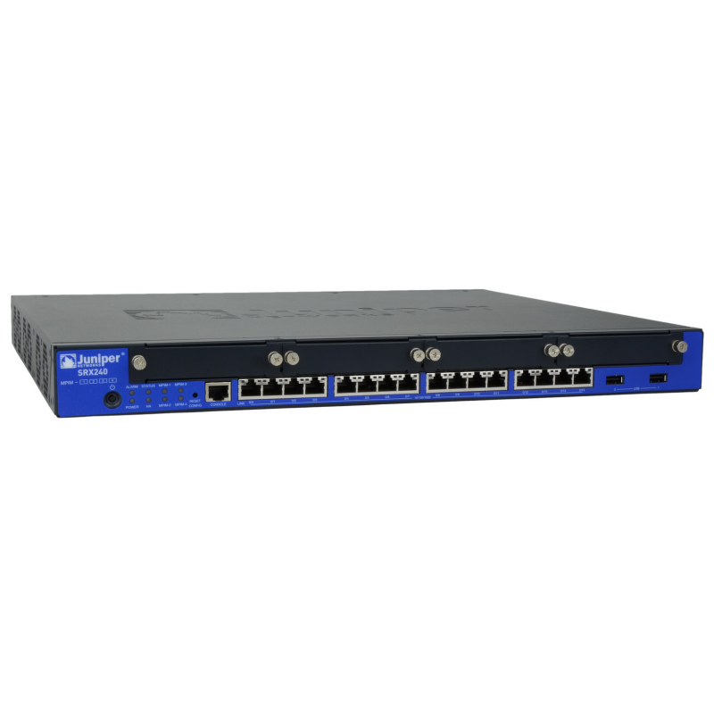 Juniper Networks SRX240 16-Port Security Gateway Firewall Appliance SR ...